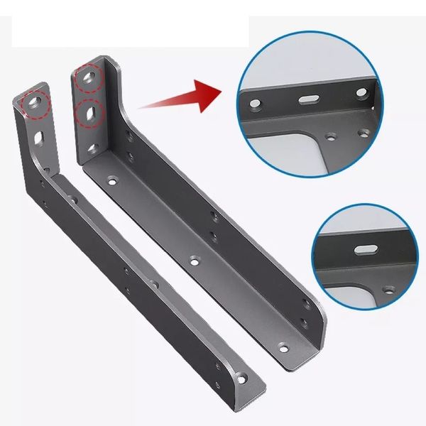 Pat sắt L sơn đen tĩnh điện, đỡ kệ tủ tivi – Phụ Kiện Ngành Gỗ HCM