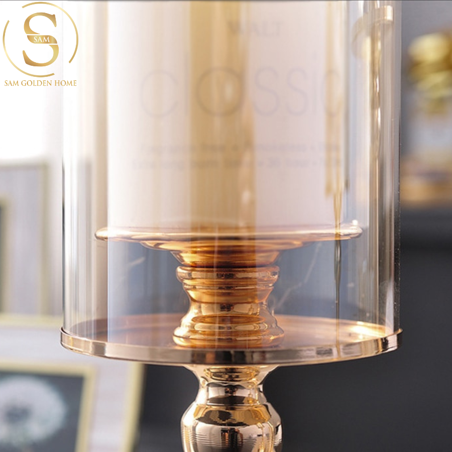 Set 3 Chân Nến Thủy Tinh Retage Cổ Điển Châu Âu Sang Trọng – MODENI