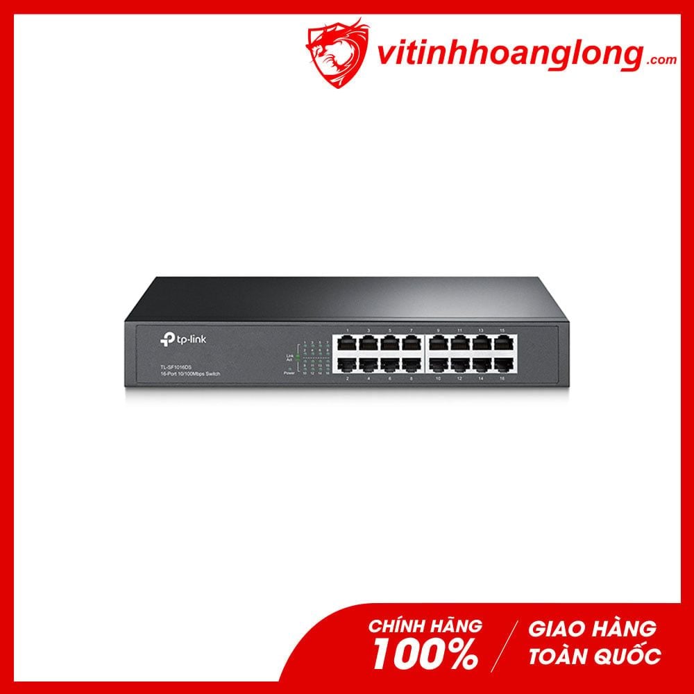 Thiết bị chia mạng Switch 16 port Tp-Link 10/100M TP-Link TL-SF1016DS