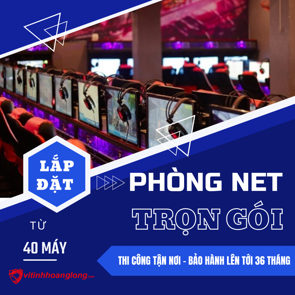 Mở phòng net 40 máy