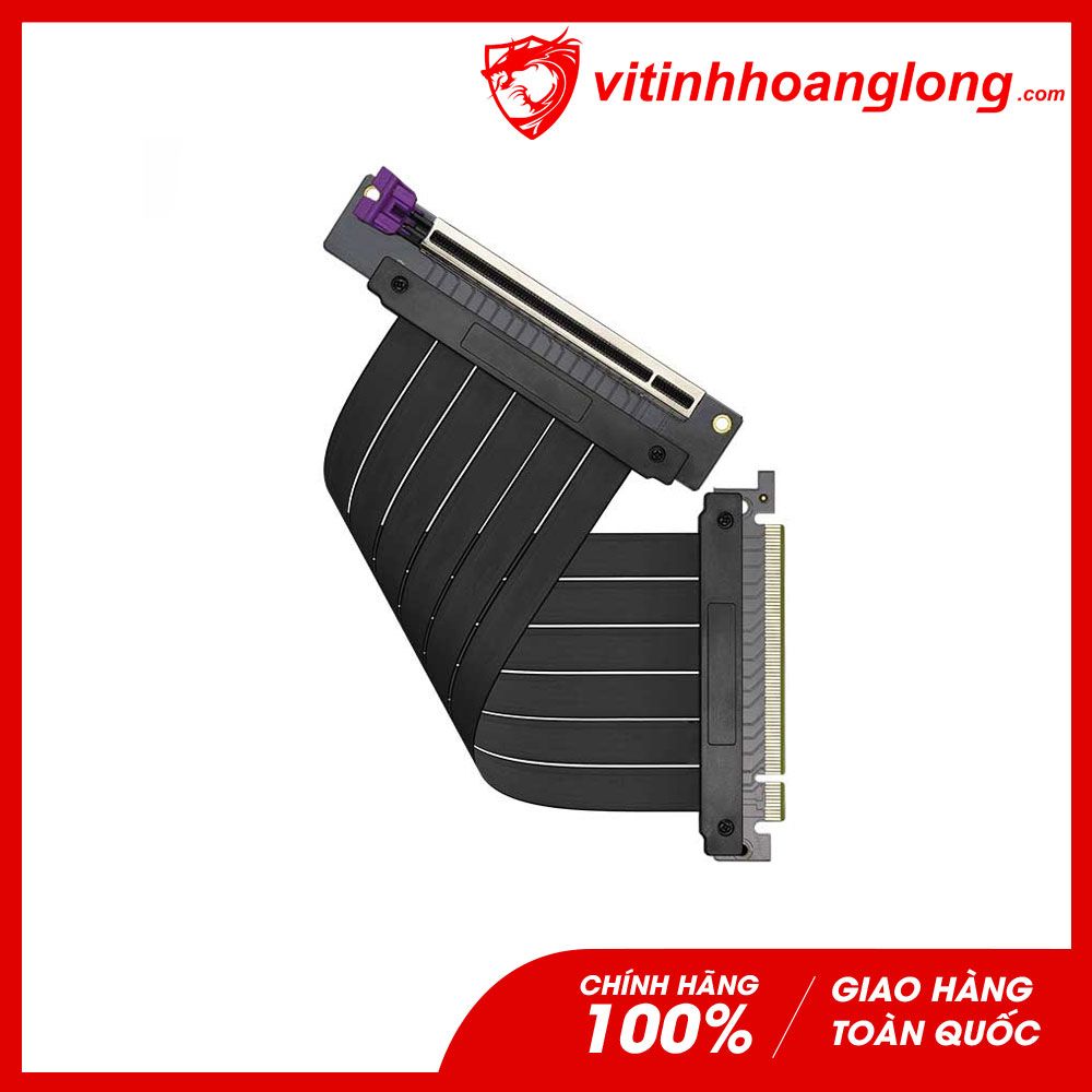 Cáp Riser Cooler Master Cable PCIe 3.0 x16 Ver. 2 (300mm) (MCA-U000C-K