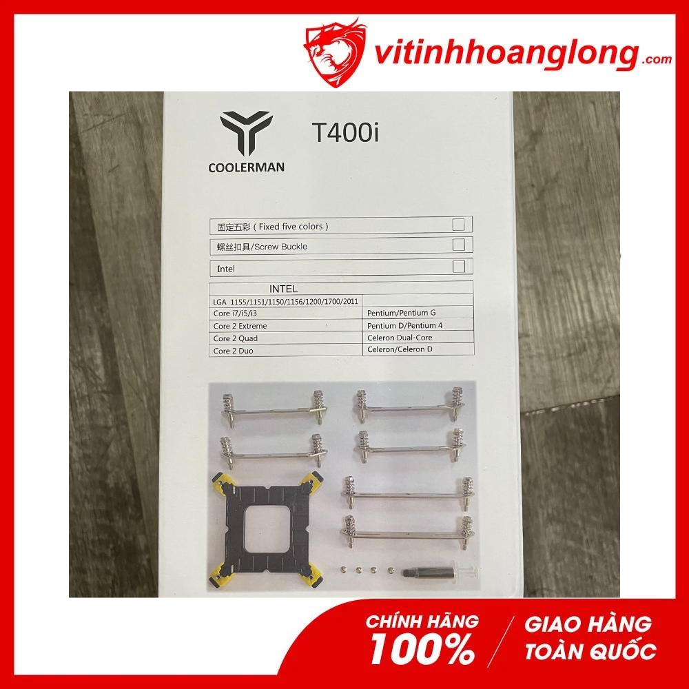 Tản nhiệt khí CPU CoolerMan T400i RGB