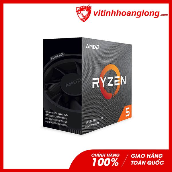 CPU AMD Ryzen 5 PRO 4650G ( 3.7 GHz Upto 4.2 GHz with boost, 6 Nhân 12
