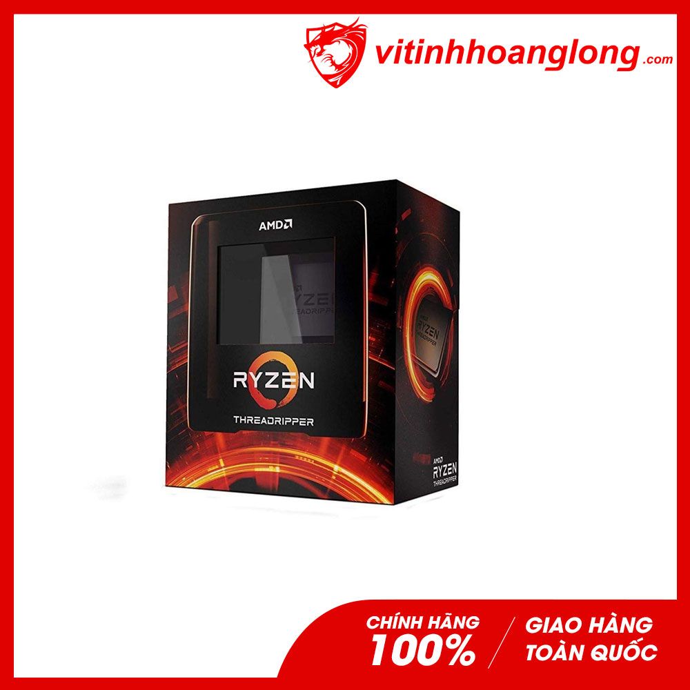 CPU AMD Ryzen Threadripper 3990X ( 2.9 GHz Upto 4.3GHz Max Boost, 64 N