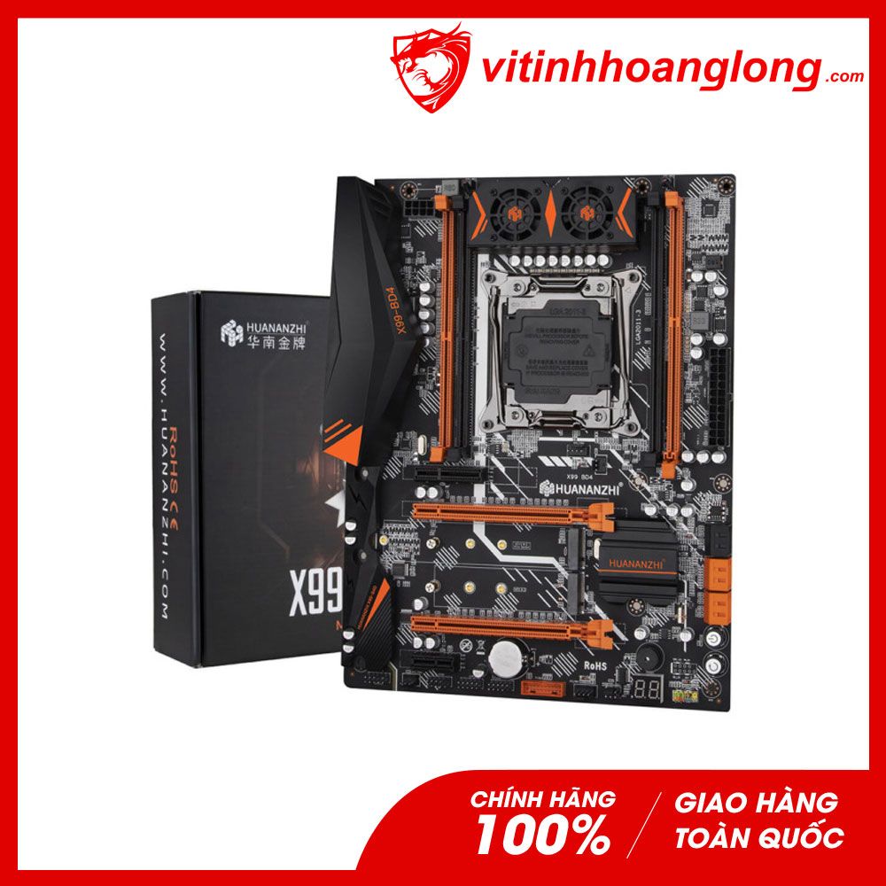 [HCM] Mainboard Huananzhi X99 BD4 Socket 2011-3 giá rẻ