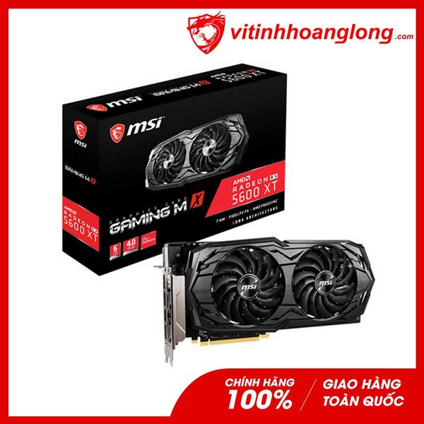 Card màn hình VGA Msi Radeon RX 5600 XT 6GB GDDR6 Gaming MX