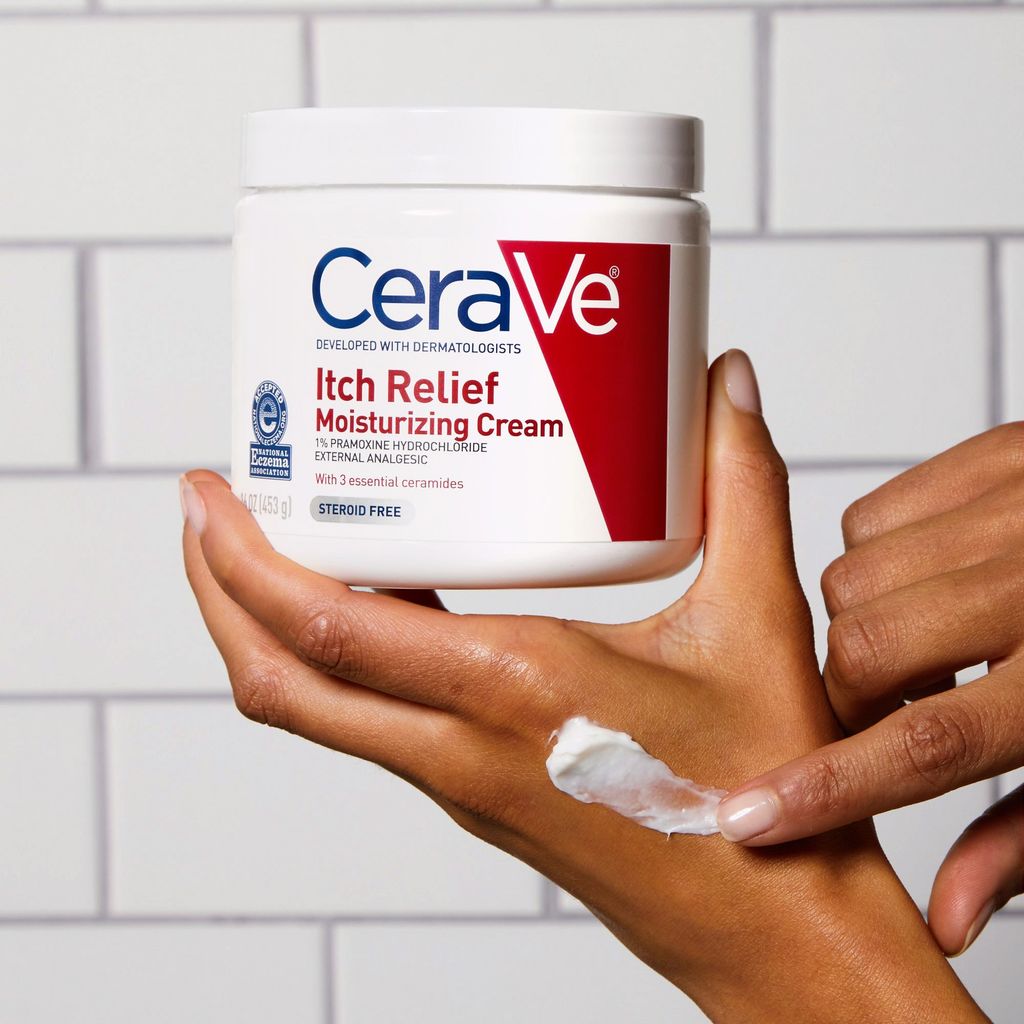 Kem dưỡng CeraVe Itch Relief Moisturizing Cream 453gKem dưỡng CeraVe ...