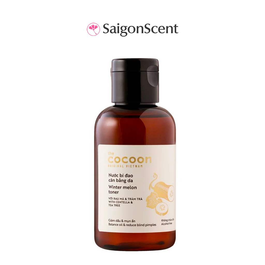 Nước cân bằng bí đao Cocoon Winter Melon Toner 140mLNước cân bằng bí ...
