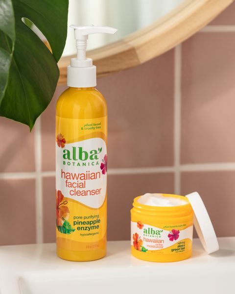 Sữa rửa mặt da khô nhạy cảm Alba Botanica Hawaiian Facial Cleanser ...