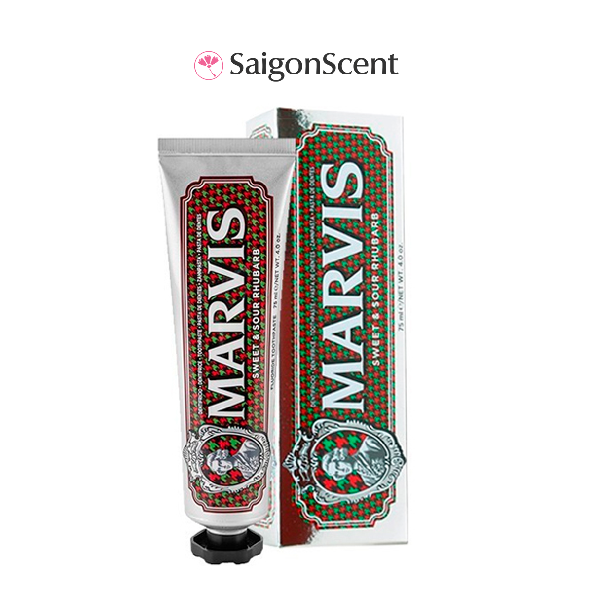 Kem đánh răng Marvis SWEET & SOUR RHUBARB Toothpaste 85mLKem đánh răng ...