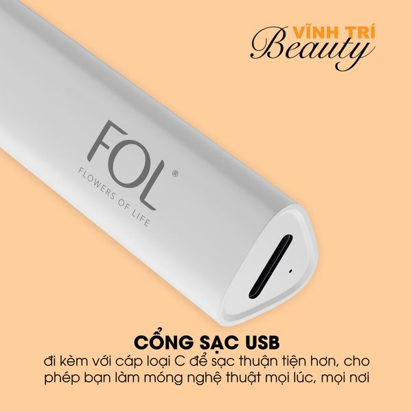 Đèn Gel Fol MiniĐèn Gel Fol Mini – Vĩnh Trí Beauty