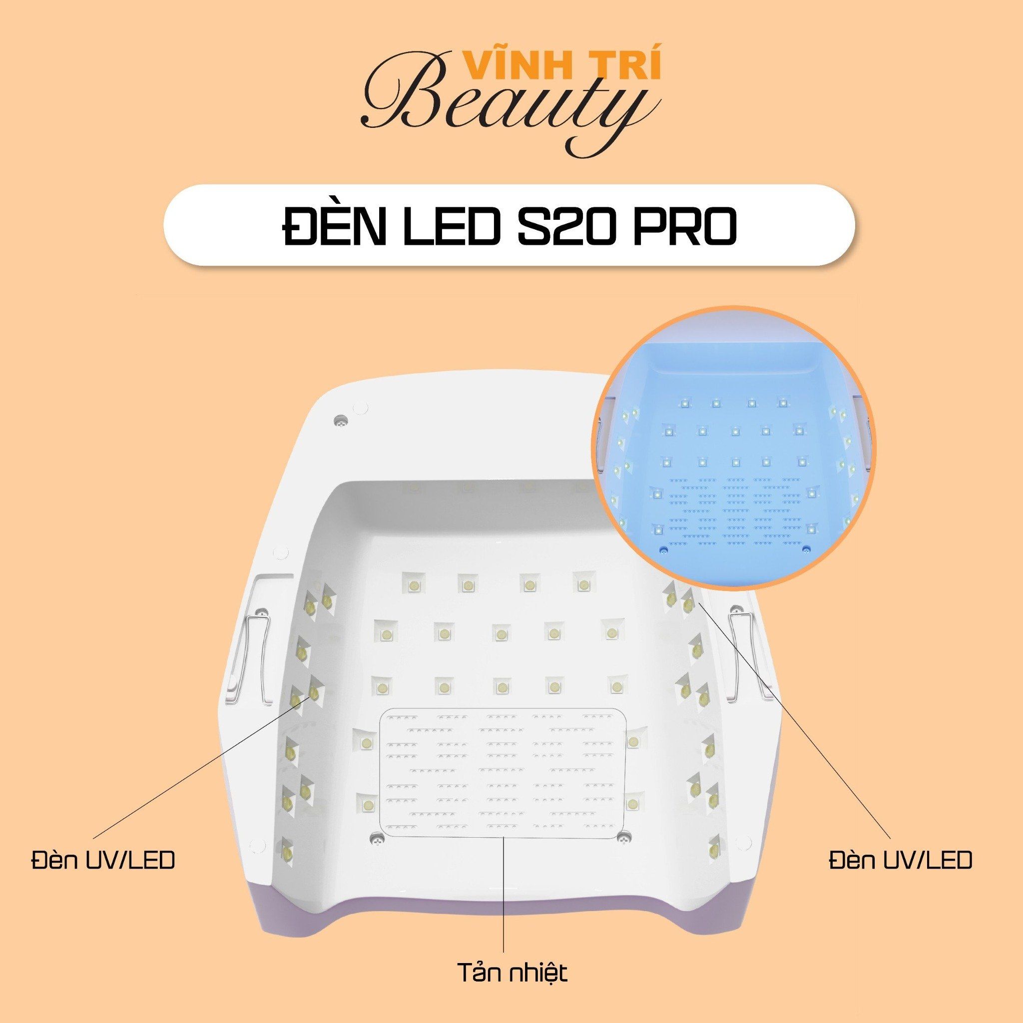 Đèn Led S20 proĐèn Led S20 pro – Vĩnh Trí Beauty