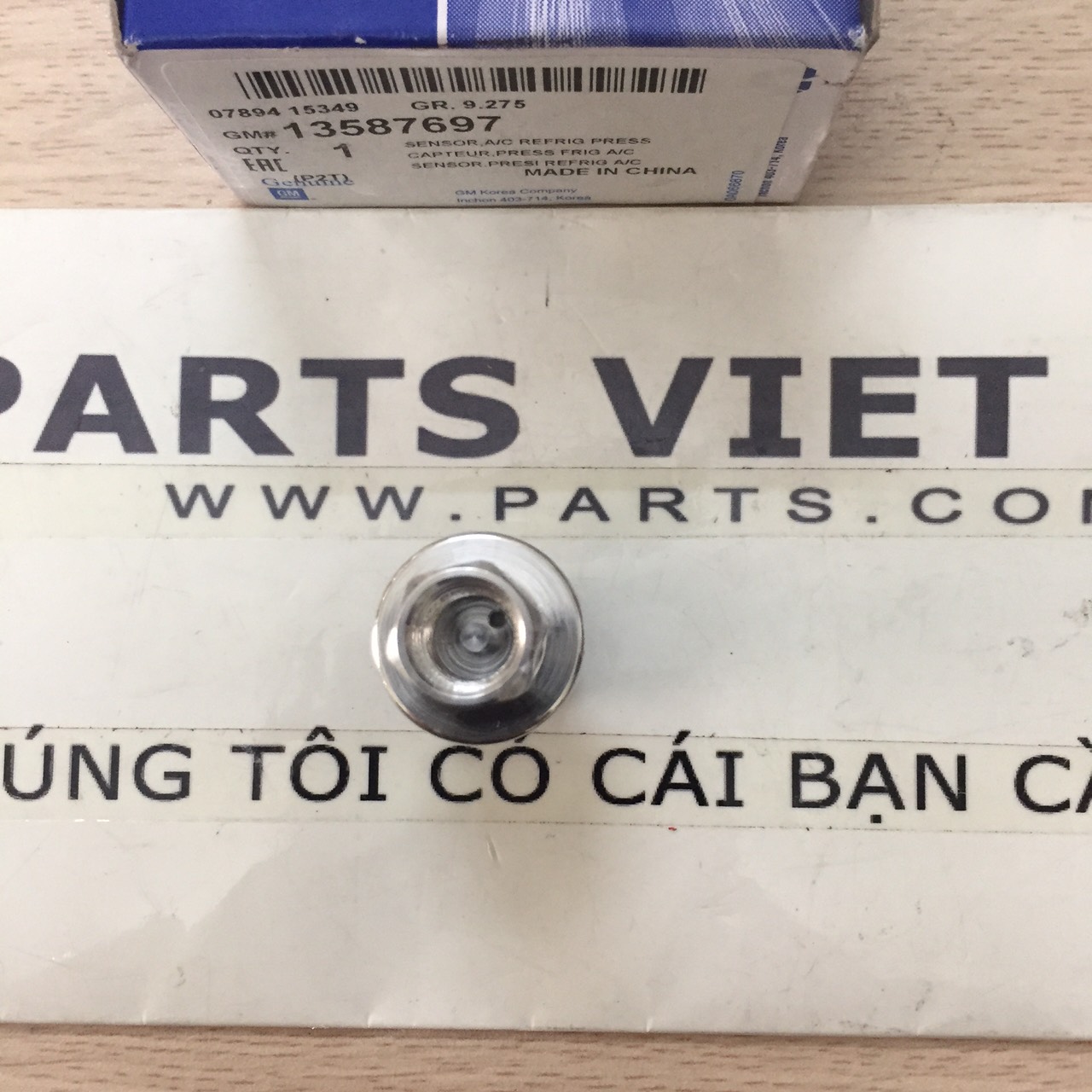 Cảm biến áp suất ga Cruze, Gentra, Aveo Gm 13587697, 22664328, 9501810 ...
