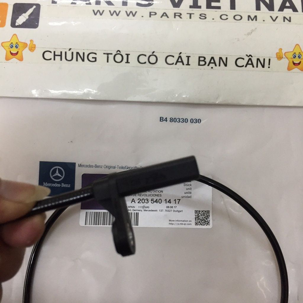 CẢM BIẾN ABS SAU MERCEDES BENZ C200 ĐỜI 2002 A2035401417 – Parts Viet ...