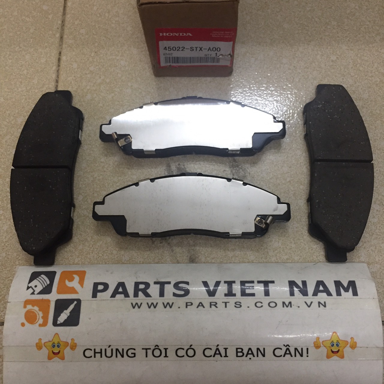 MÁ PHANH TRƯỚC HONDA ACURA ĐỜI 2009 45022-STX-A00, 45022STXA00 – Parts ...