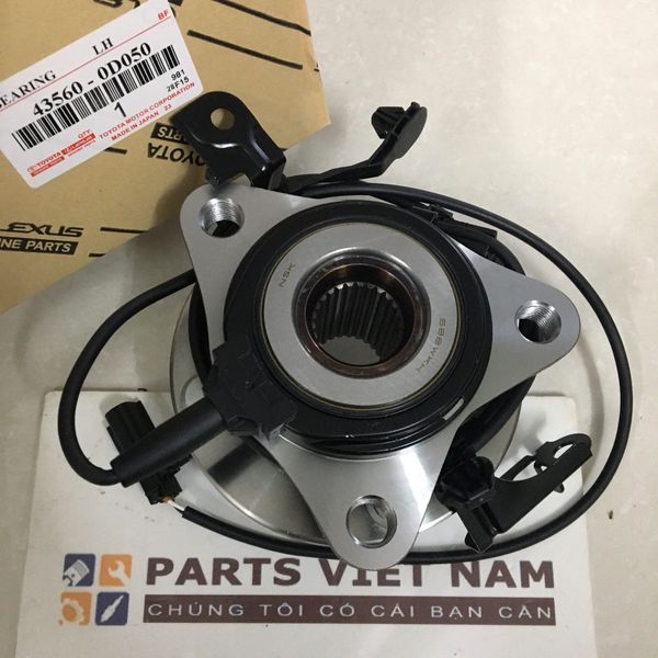 Cụm bi moay ơ trước Toyota Vios, Yaris NSK có ABS mã 435500D050, 43560 ...