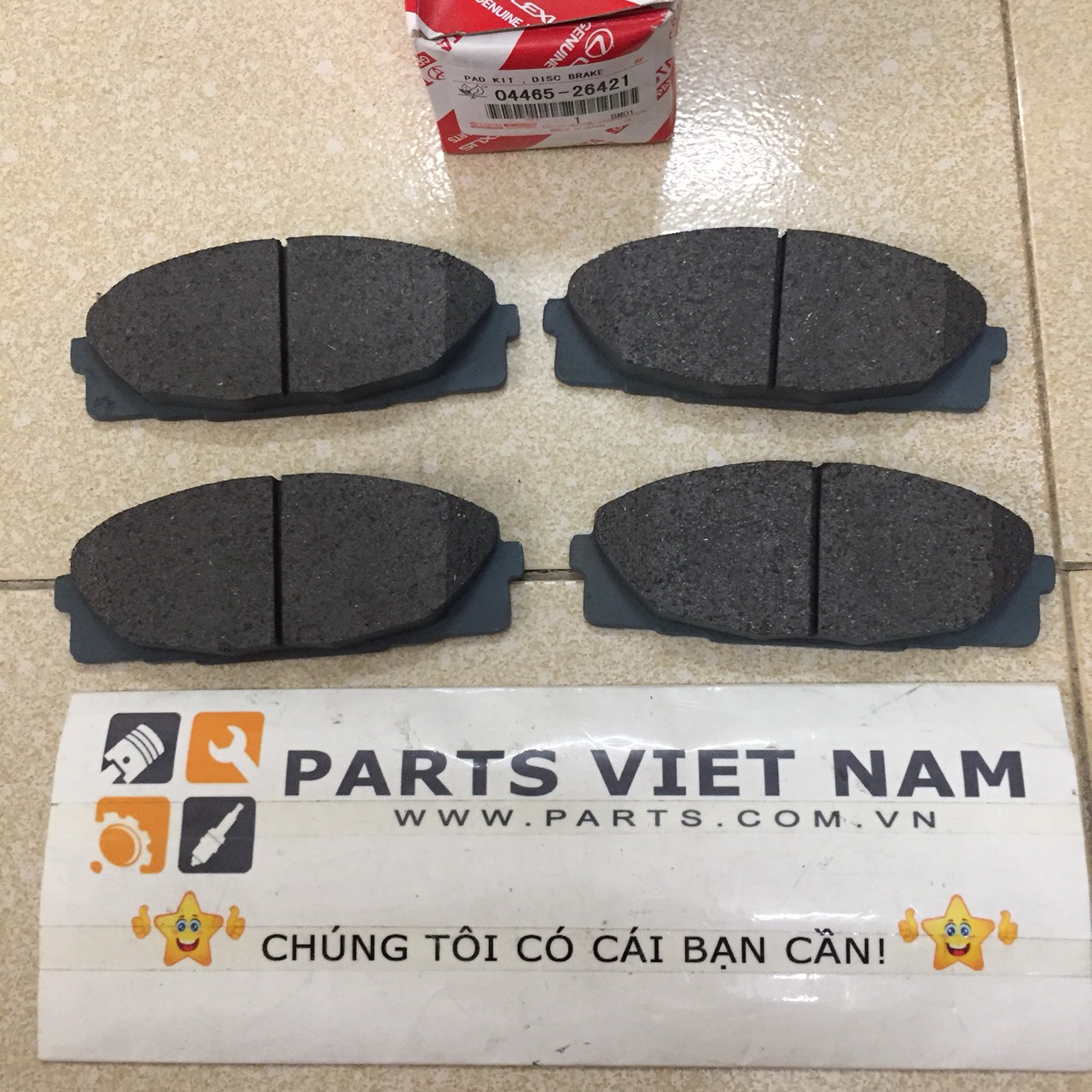 Má phanh, bố thắng trước Toyota Haice hoặc cá mập – Parts Viet Nam ...