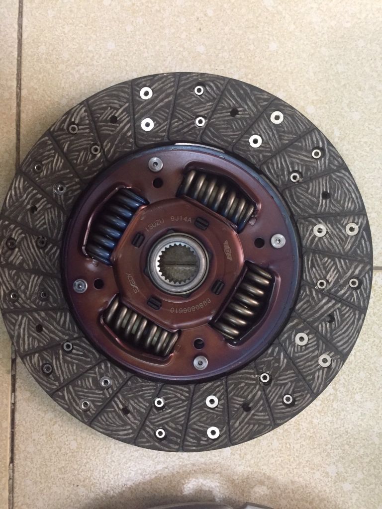 BỘ LÁ CÔN BÀN ÉP BI TÊ IZUZU DMAX 2.5 BÁNH ĐÀ KÉP 8979415220, 89808066 ...