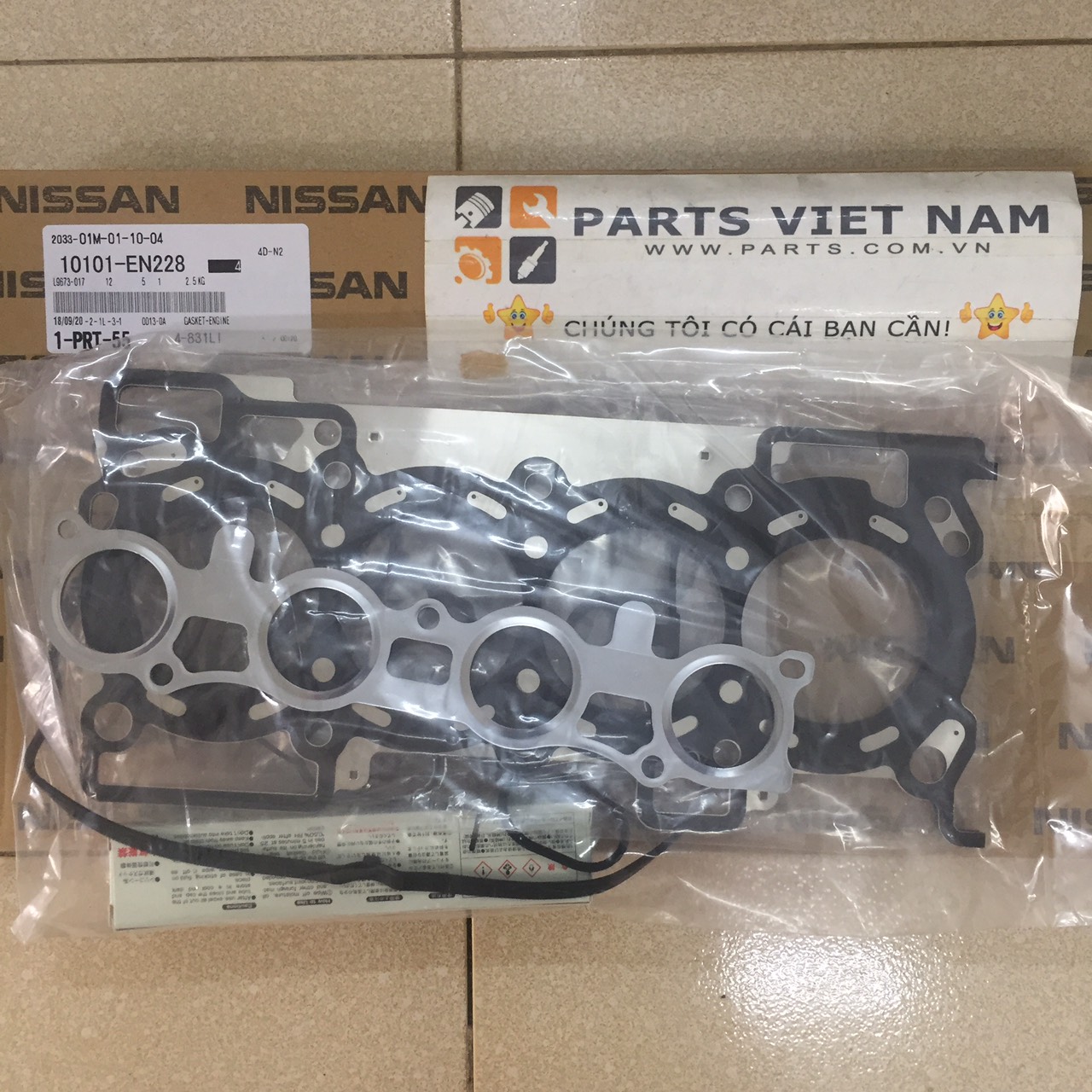 BỘ GIOĂNG ĐỊA TU NISSAN LIVINA 10101-EN228, 10101EN228 – Parts Viet Nam ...