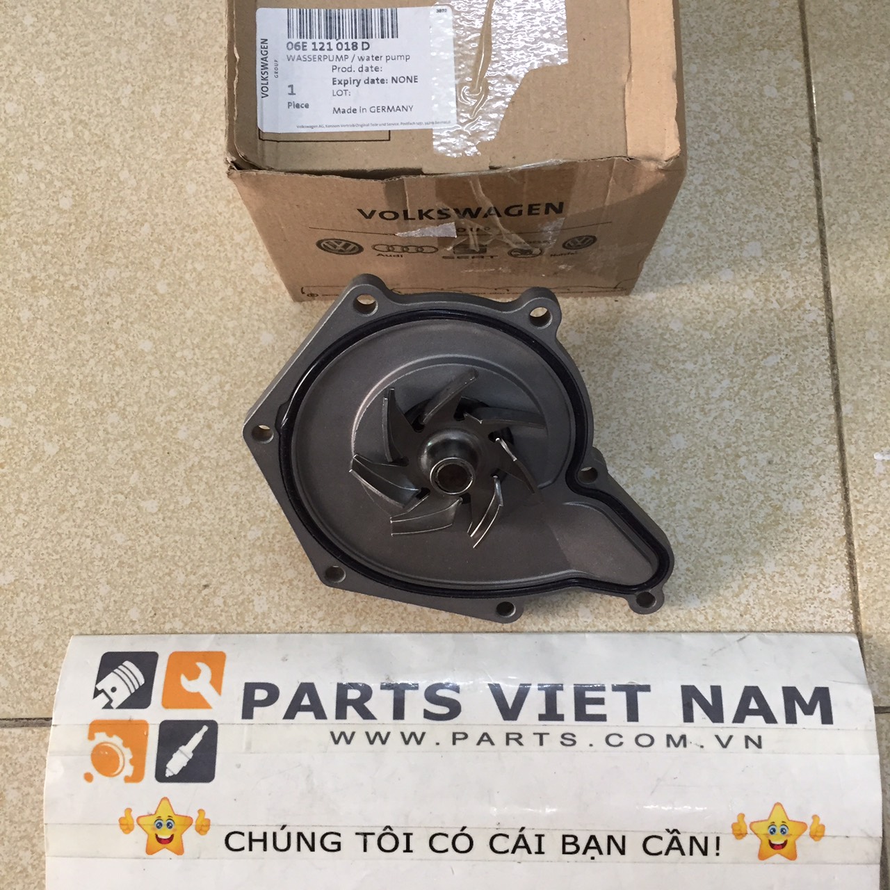 BƠM NƯỚC AUDI Q7 3.0 ĐỜI 2012 06E121018D – Parts Viet Nam - Order Phụ ...