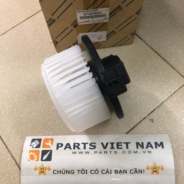 QUẠT GIÀN LẠNH TOYOTA FORTUNER HÀNG DENSO 87103-0K031, 871030K031 ...