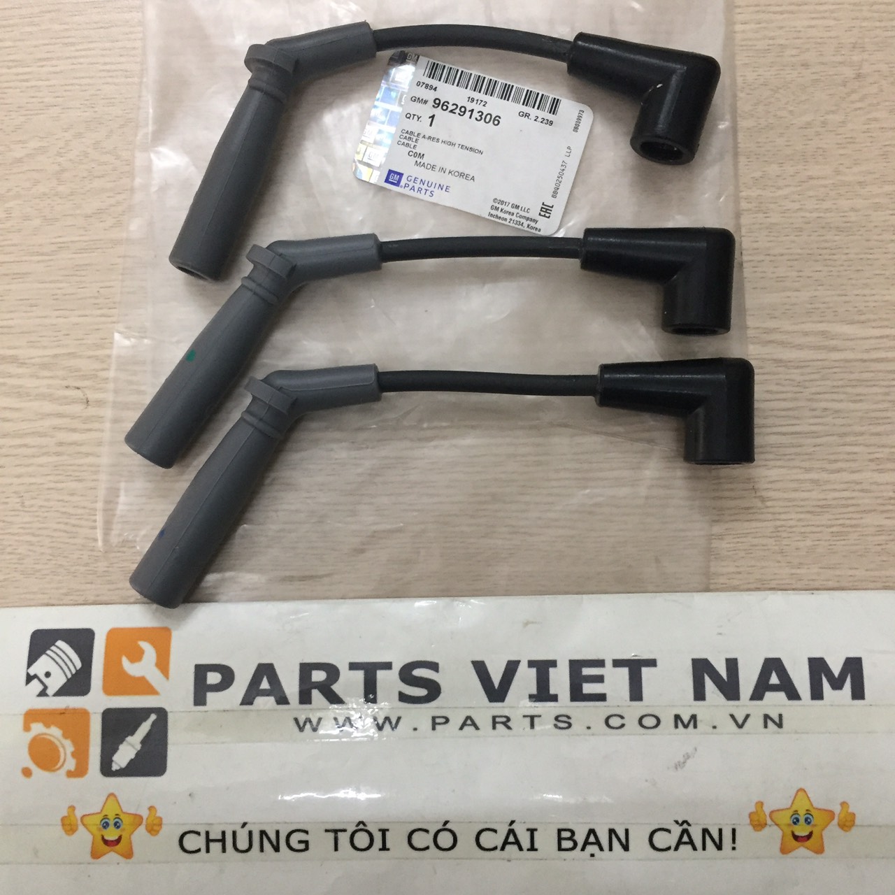 BỘ DÂY CAO ÁP CHEVROLET SPARK 96291306 – Parts Viet Nam - Order Phụ ...