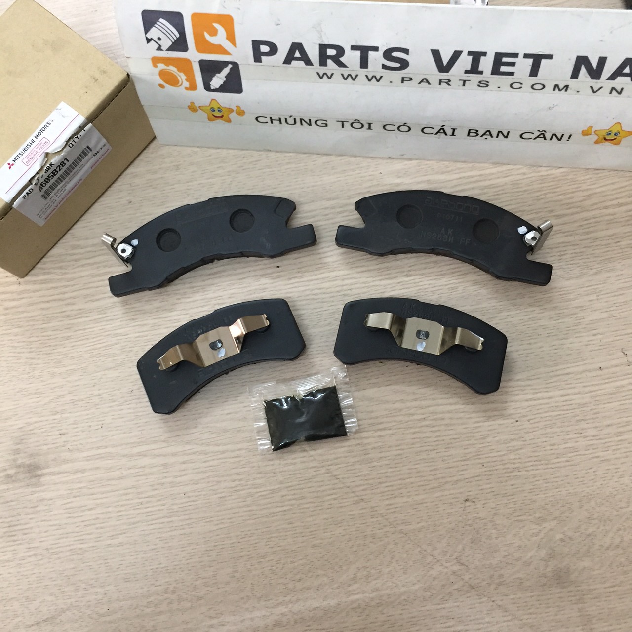 MÁ PHANH TRƯỚC MITSUBISHI MIRAGE 4605B281 – Parts Viet Nam - Order Phụ ...