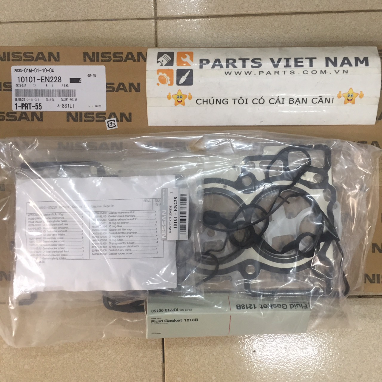 BỘ GIOĂNG ĐỊA TU NISSAN LIVINA 10101-EN228, 10101EN228 – Parts Viet Nam ...