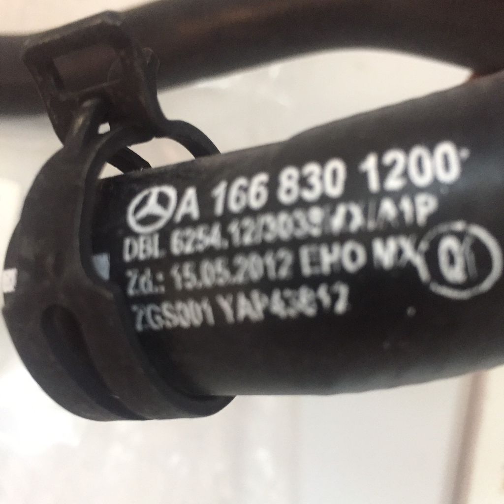 Ông nước động cơ mer W166. Mã A1668301200,A16-683-012-00 – Parts Viet ...