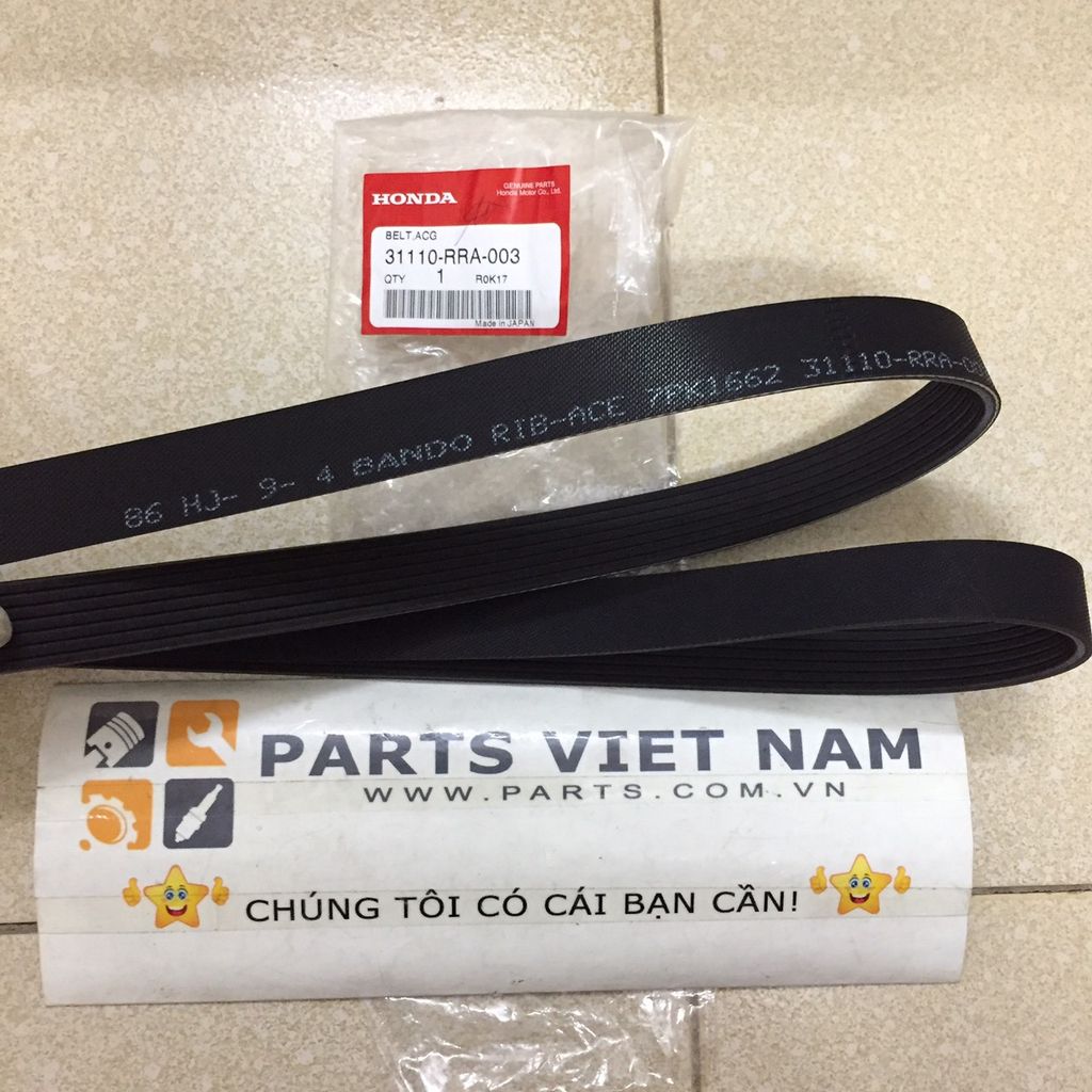 DÂY CUROA TỔNG 7PK1662 HONDA CIVIC 2.0 ĐỜI 2008 31110-RRA-003, 31110RR ...