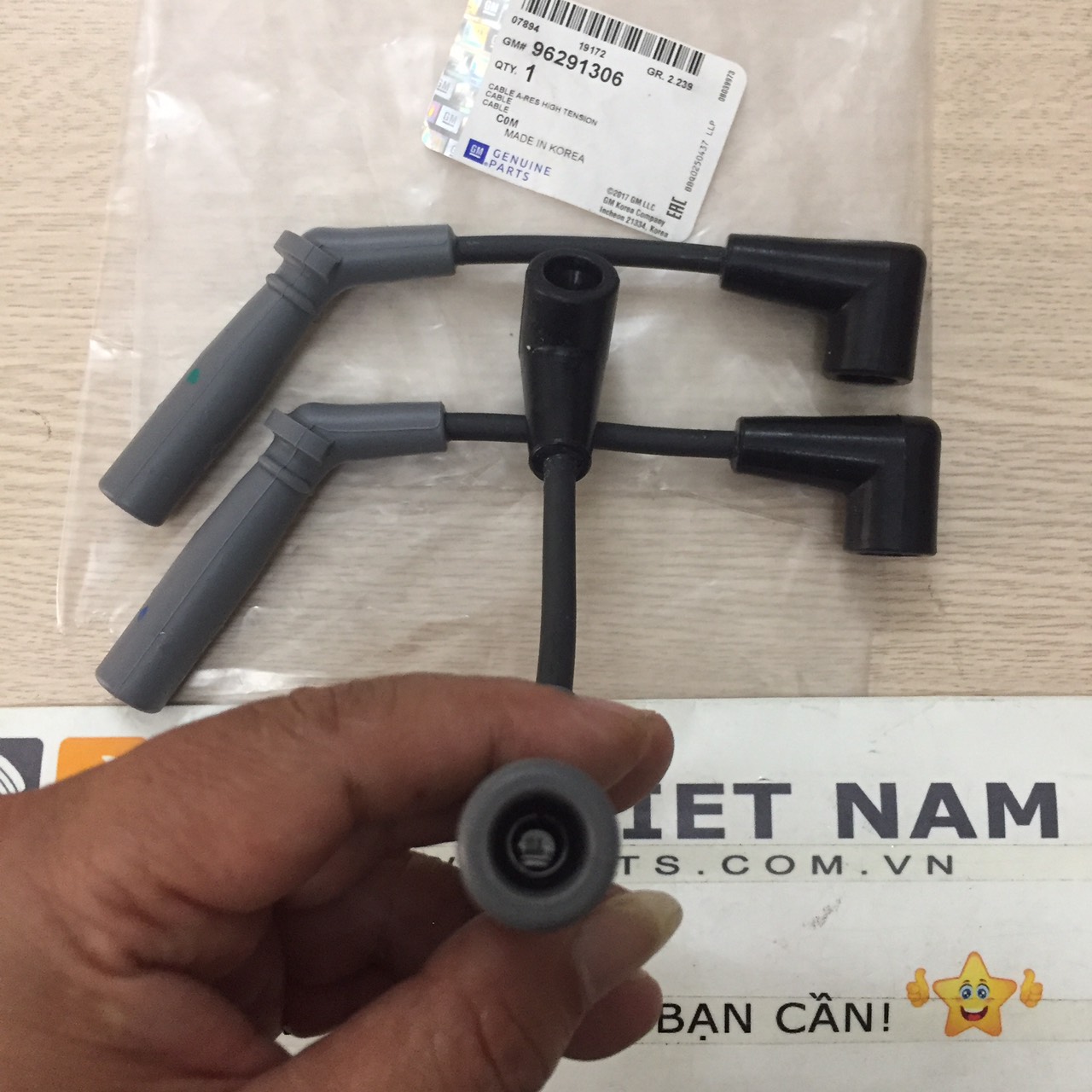 BỘ DÂY CAO ÁP CHEVROLET SPARK 96291306 – Parts Viet Nam - Order Phụ ...