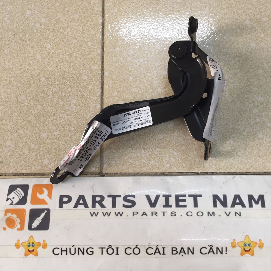 BẢN LỀ NẮP CAPO TOYOTA HIACE ĐỜI 2013 53410-26041, 5341026041 – Parts ...
