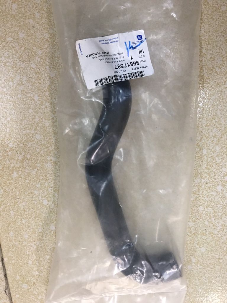 BỘ ỐNG NƯỚC CHEVROLET CAPTIVA 2.4 MÁY XĂNG 96629080, 96629597, 9681759 ...