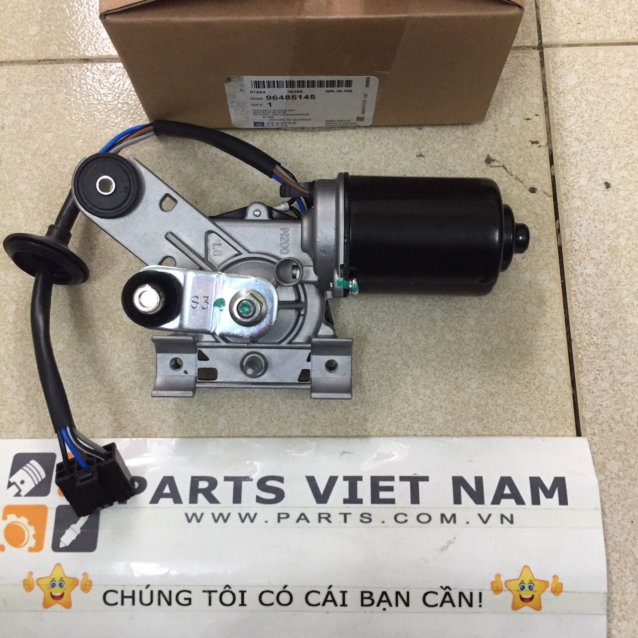 MOTOR GẠT MƯA CHEVROLET SPARK 96485145 – Parts Viet Nam - Order Phụ ...