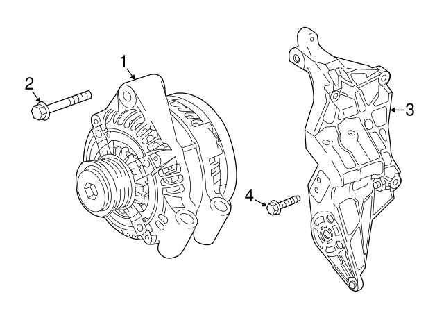 Máy phát Discovery 30l diesel Range rover sport 30l diesel LR076696, L ...