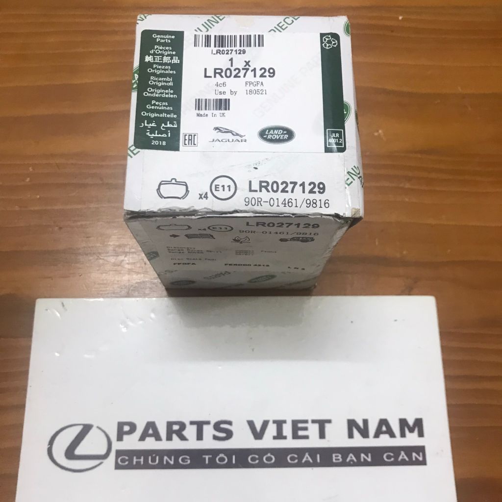 Má phanh sau Land Rover Evoque 2012 - 2015 Oem LR043714, LR027129 ...