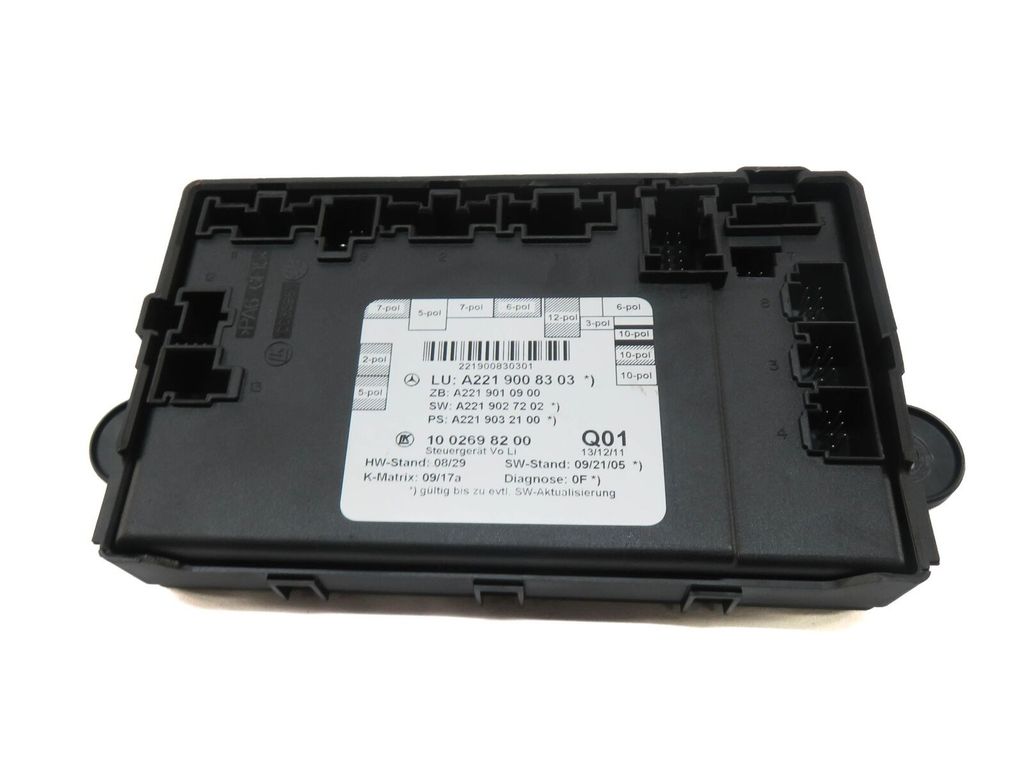 Hộp điều khiển cửa trước bên trái cho xe Mercedes S-Class W221 đời 201 ...