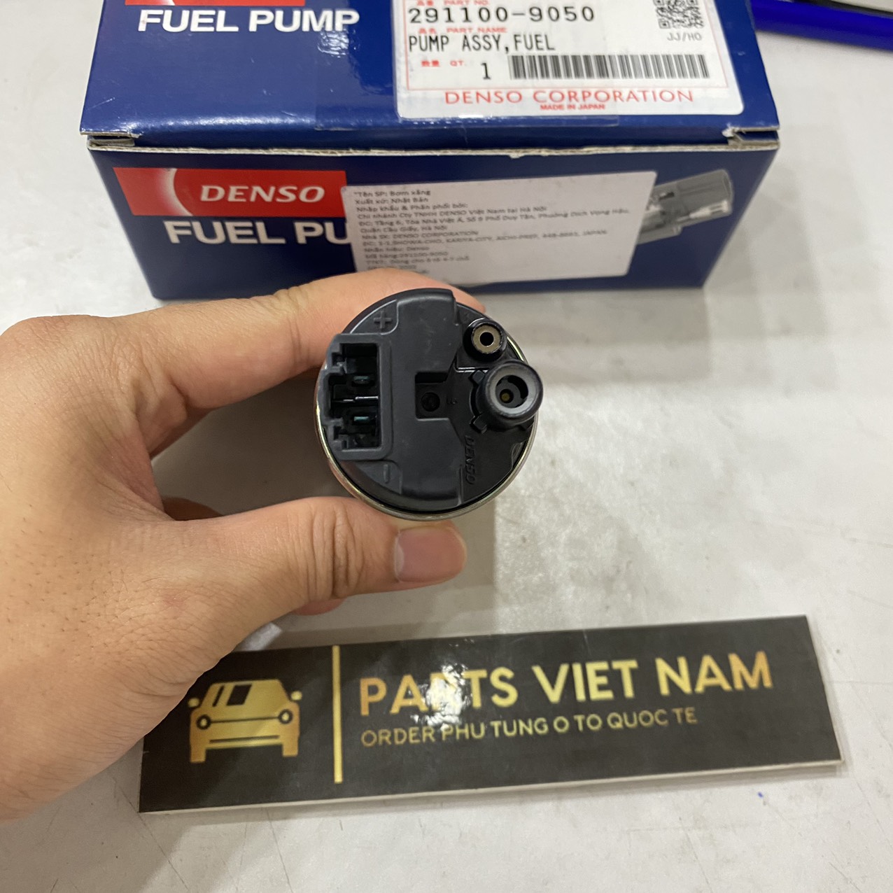 Mô tơ bơm xăng Innova 2015 - 2020, Vios 2015 - 2021 hàng Denso Japan t ...