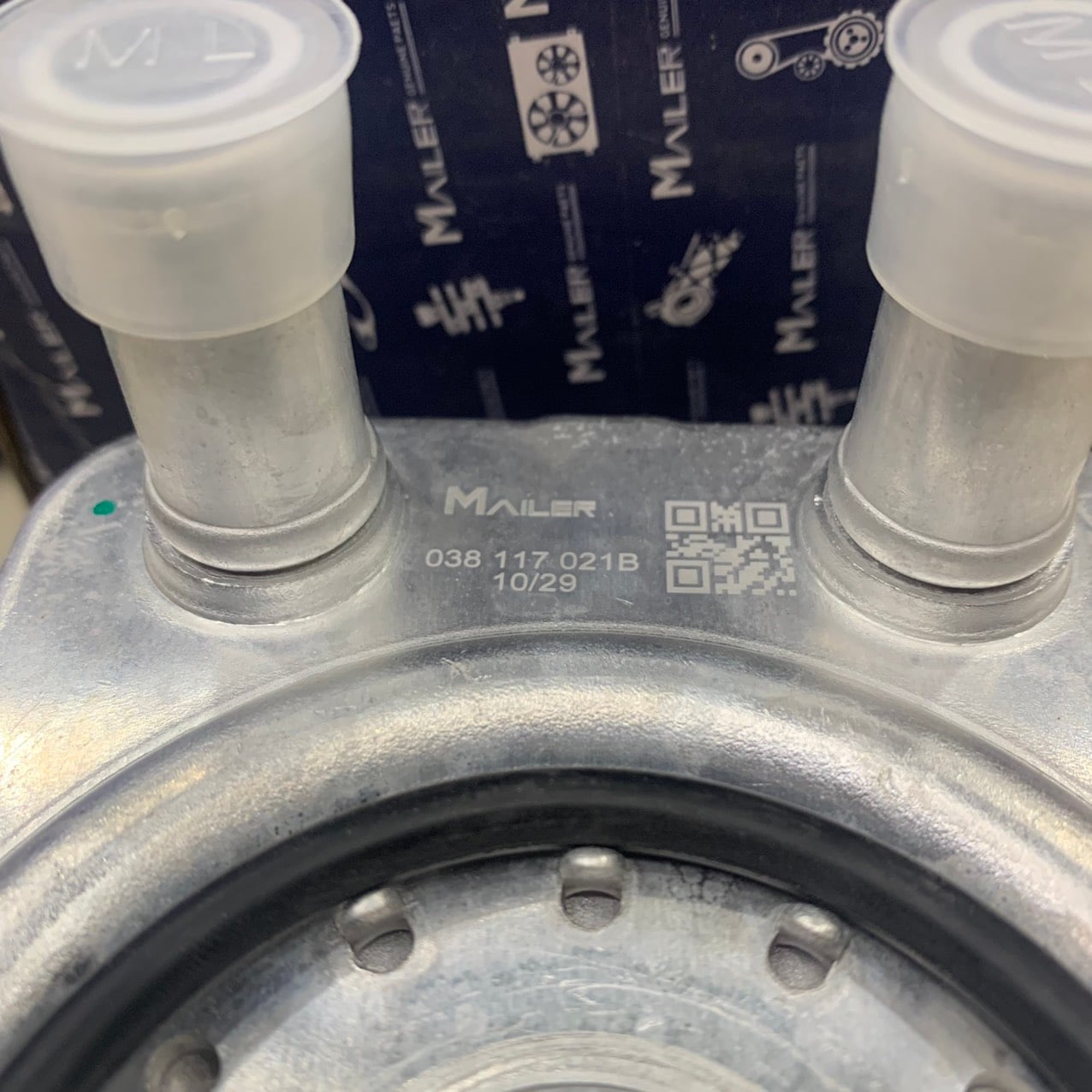 Két làm mát dầu, két sinh hàn Porsche Cayenne 3.2 và 3.6 đời 2004 - 20 ...