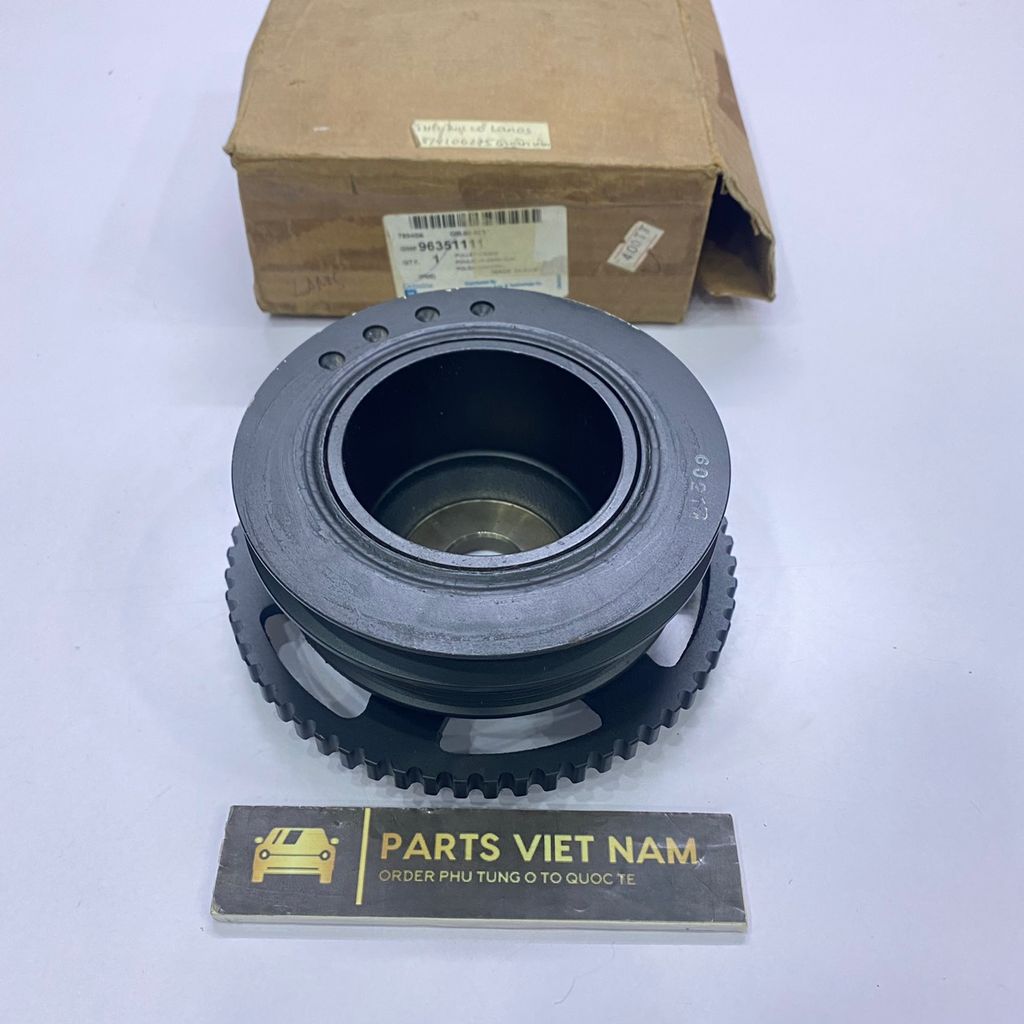 Puly trục cơ Daewoo Lanos đời 2004 - 2008. Hàng Chính Hãng. Mã 9635111 ...
