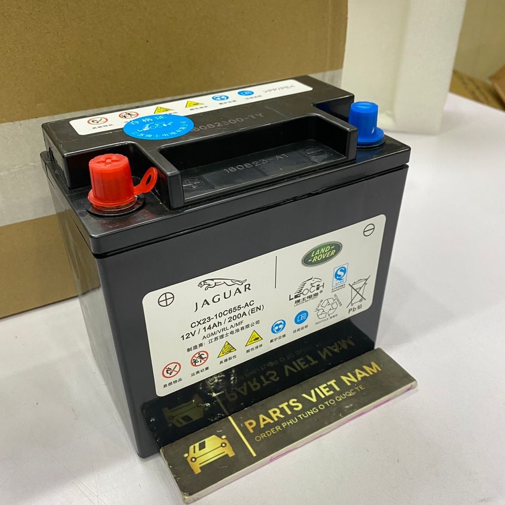 Bình ắc quy phụ Land Rover Sport, HSE Sport, LR4, Discovery, Jaguar XJ ...