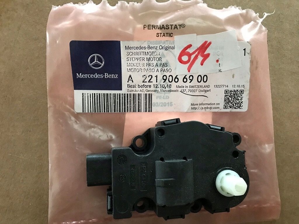 Mô tơ chia gió điều hòa Mercedes W221, W212, W222, W204. Hàng xịn. Mã ...