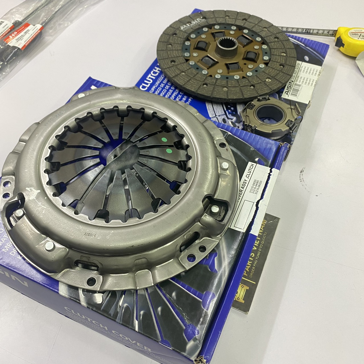 Bộ lá côn bàn ép bi tê Toyota Camry 2.4 ACV30 đời 2002 - 2006. Hàng Ai ...