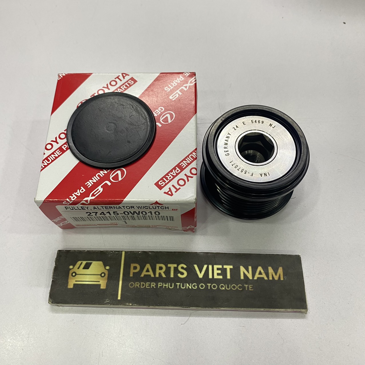 Puly máy phát Toyota Avalon động cơ 2GR đời 2006 - 2012. Hàng INA Bảo ...