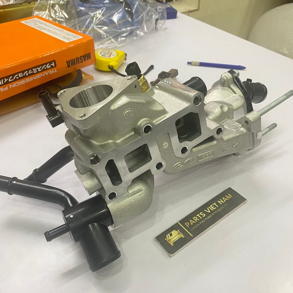 Cụm van hằng nhiệt Hyundai Santafe 2.0 máy dầu động cơ D4HA đời 2009 ...