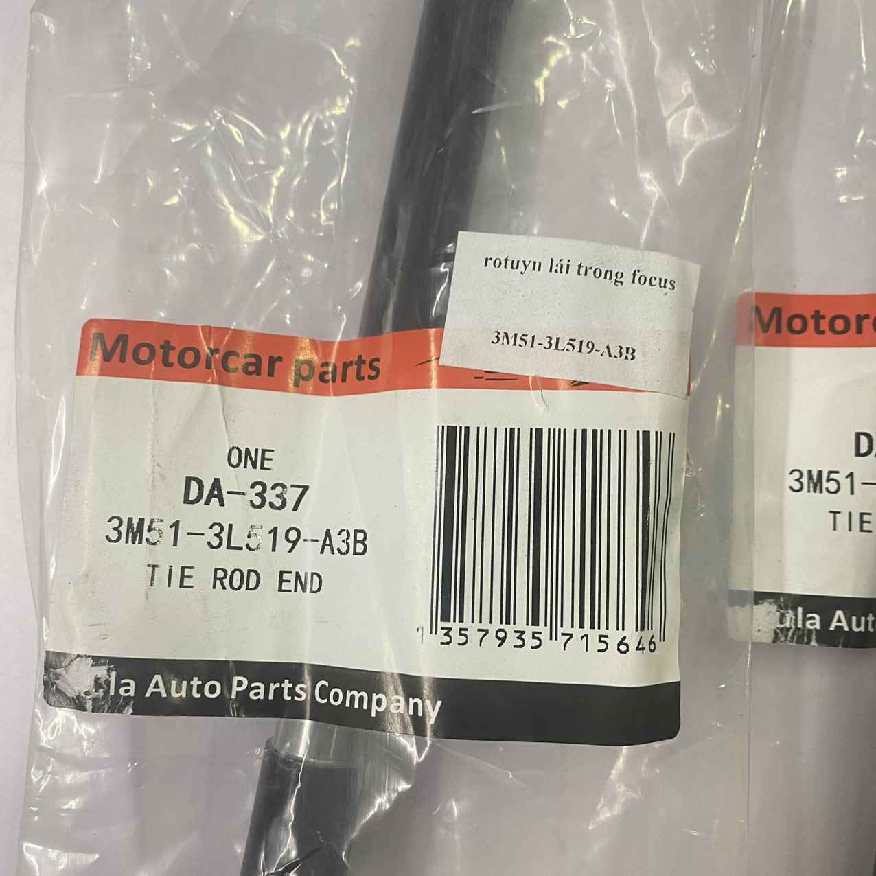 Rô tuyn lái trong Ford Focus 2005 - 2012. Hàng cao cấp. Mã 3M51-3L519 ...