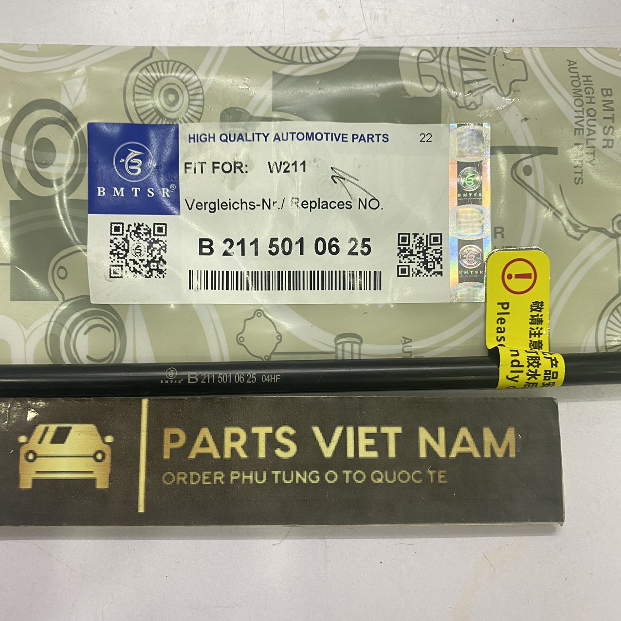 Ống nước hồi từ két nước đến bình nước phụ Mercedes W211, E200, E220 ...