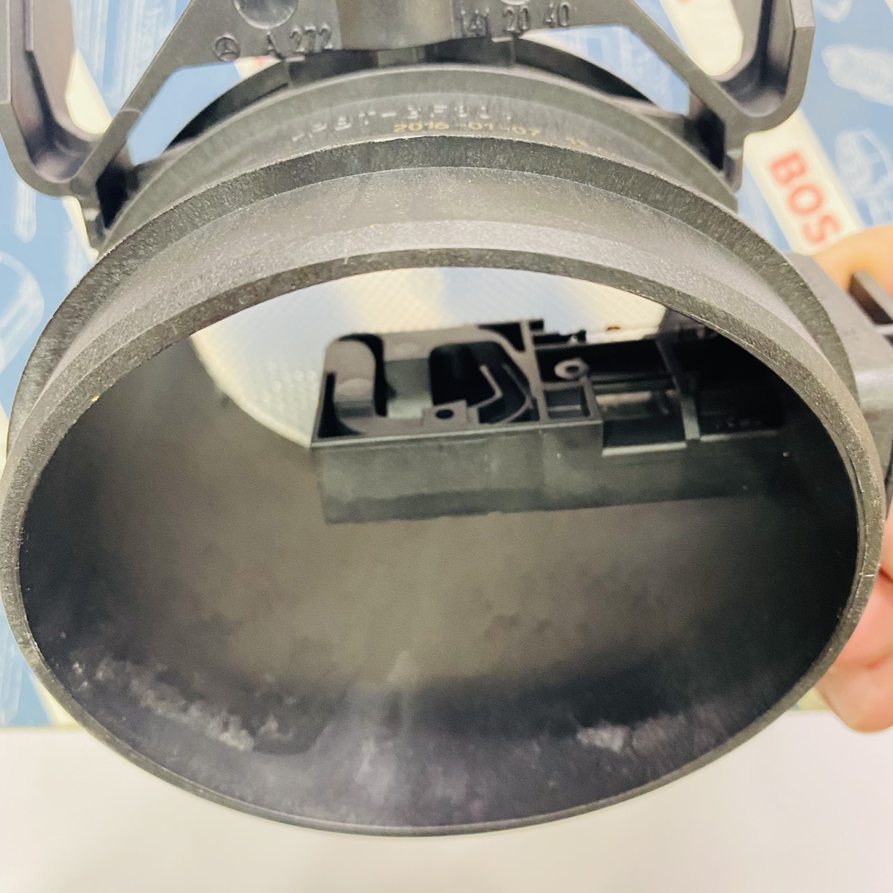 Cảm biến đo gió Mercedes E280 W211, E300 W212, C280 W203. Hàng Bosch Đ ...