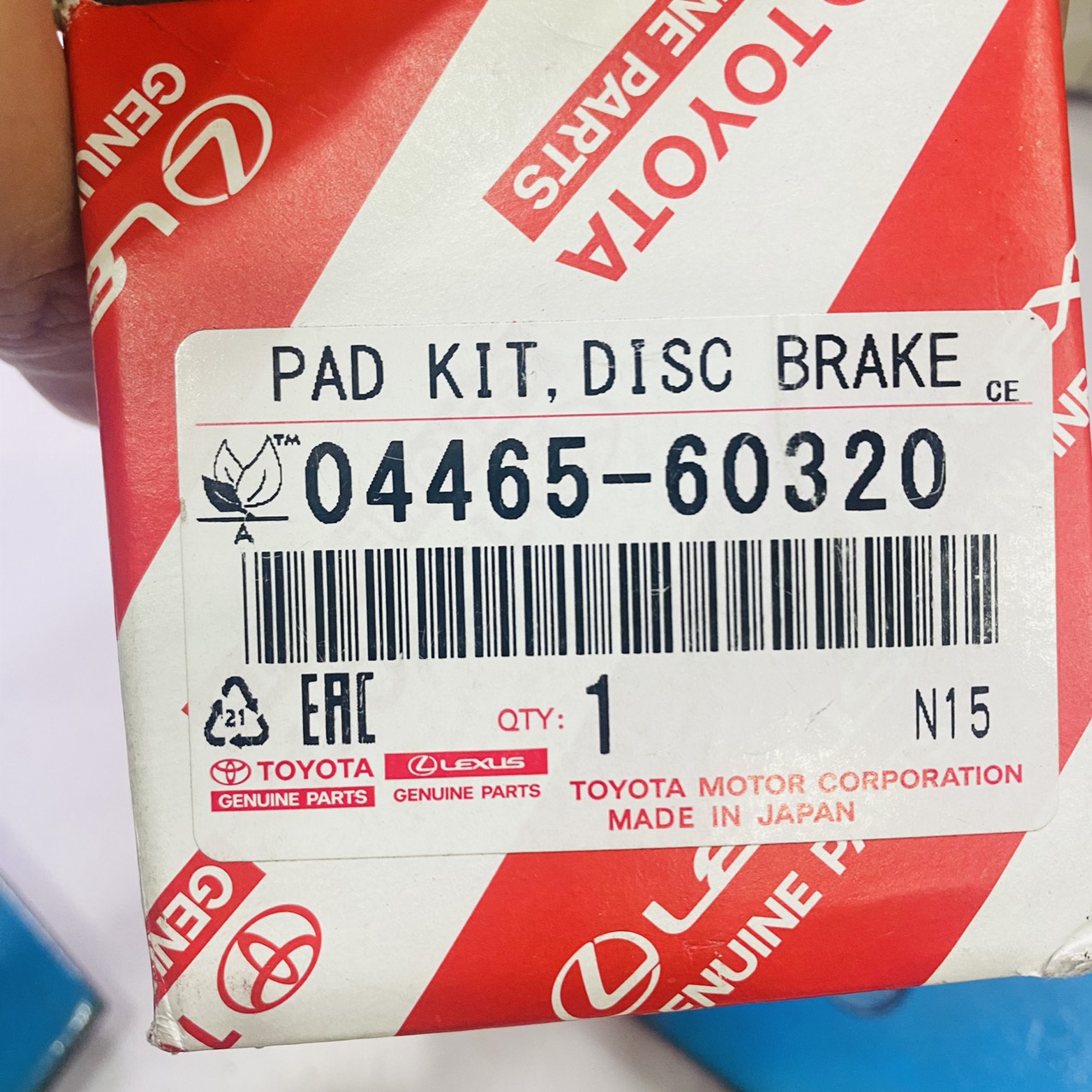 Má phanh trước Lexus GX400, GX460 đời 2009 - 2013. Hàng xịn. Mã 04465 ...