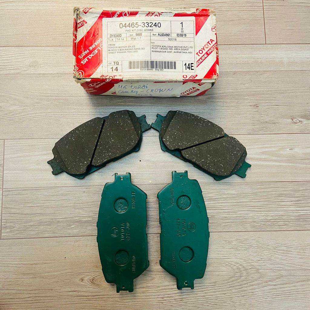 Má phanh hoặc bố thắng trước Toyota Camry – Parts Viet Nam - Order Phụ ...